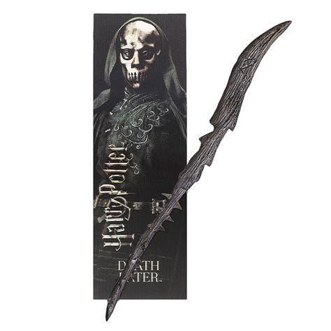Death Eater Wand For Young Wizards With Bookmark Harry Potter Elbenwald