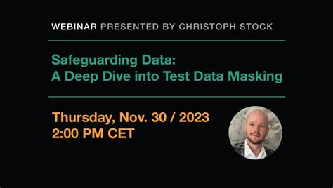 test data masking ubs hainer software