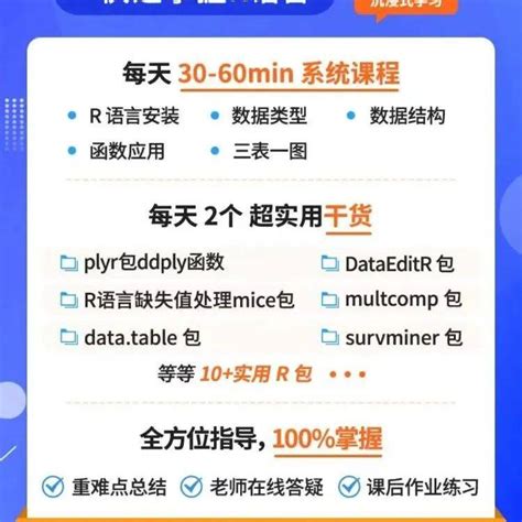R语言从入门到精通视频详解 特训 语言 视频