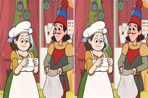 Увлекательный тест для тренировки внимательности Отыщите 3 отличия👀 на картинке Тема