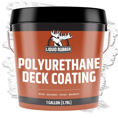 Reviews For Liquid Rubber Polyurethane Deck Coating 1 Gal 10x Stronger