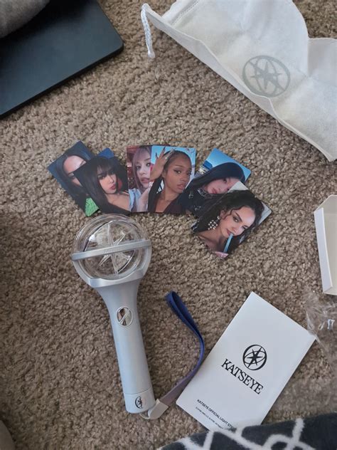 Katseye Light Stick Photo Cards Lightstick Photo Card Collection
