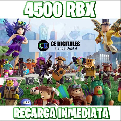 4500 Robux Robux Roblox Fortnite Freefire Cedigitales