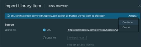 Implementing Tanzu In Vsphere 7u1 Part 1 Pre Requisites And Haproxy
