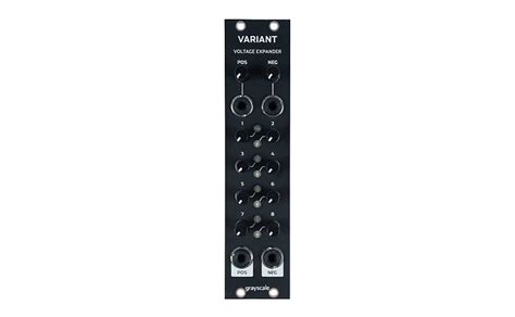 Grayscale Variant Permutation Expander Black Used Reverb