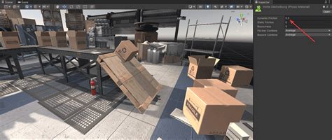 Unity Physics Tutorial Physik Materialien 36