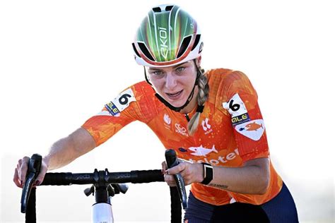 Ciclismo Inge Van Der Heijden Sagra Se Campeã Europeia De Ciclocross