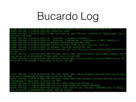 Postgresql Replication With Bucardo
