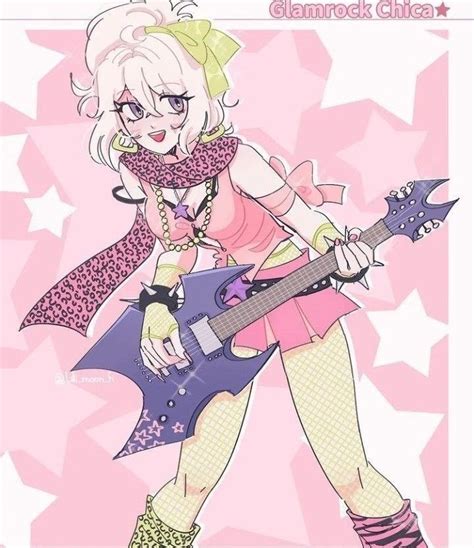 Glam Rock Chica Fnaf Fanart
