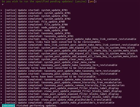 Taxonomy Post Update Make Taxonomy Term Revisionable Fails
