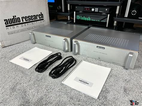 Audio Research Ds450m Solid State Audiophile Monoblock Amplifier Pair Photo 5373851 Us