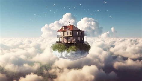 Premium Photo Floating House