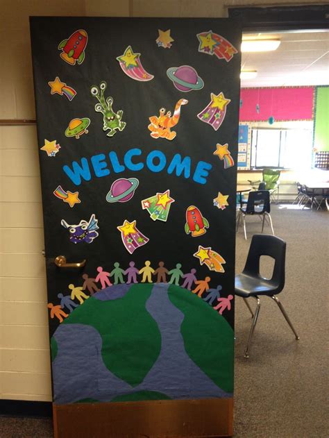 Space Theme Door Space Theme Classroom Decor Decor