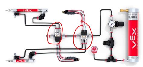 Only Two Double Acting Solenoid In The Kit VRC Over Under VEX Forum