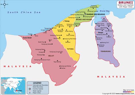 Brunei Map Hd Political Map Of Brunei To Free Download 55 Off