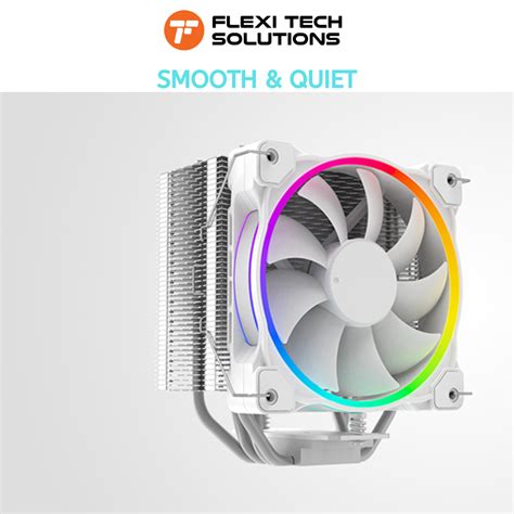 ID-COOLING ZF-12025 ARGB Case Fan Trio Set Snow 3 in 1 – Flexi Tech