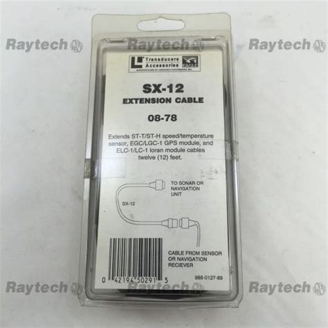 Sell New Lowrance Sx 12 Extension Cable 8 78 In Vimont Laval Qc