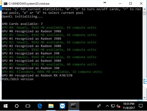 Miner Just Stuck On This Nothing Happens After This Tried Restarting Number Of Times This Rig