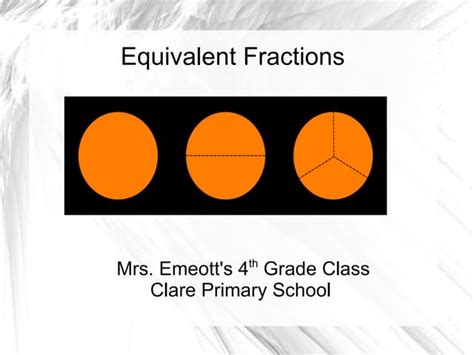 Equivalent Fractions Powerpoint Ppt Ppt