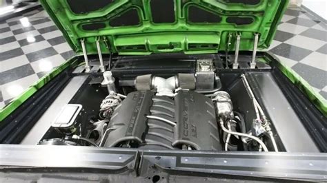 Classic Vintage Chrome Chevy Ls7 454 V8 Big Block Restomod Donk Hulk