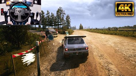 Peugeot 205 T16 Evo 2 Ea Wrc Gameplay 4k Thrustmaster Ts Pc Racer