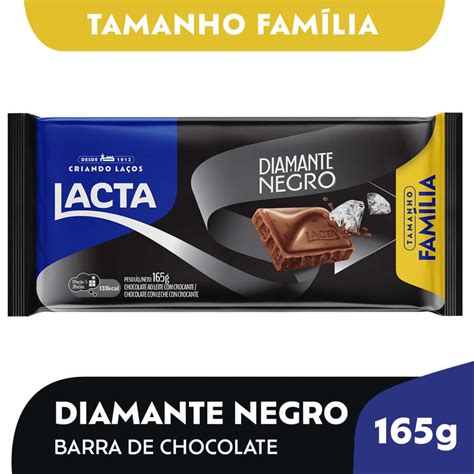 Chocolate Lacta Diamante Negro 165g