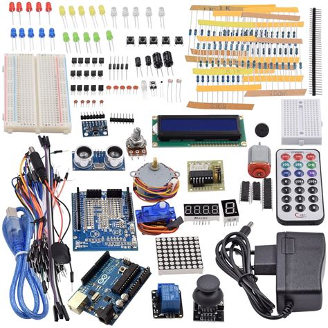 Arduino 264 Parça Uno R3 Robotik Kodlama Uygulama Uyumlu Süper Proje