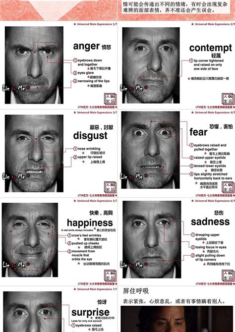 行为心理学之微表情学习ppt课件 卡卡办公