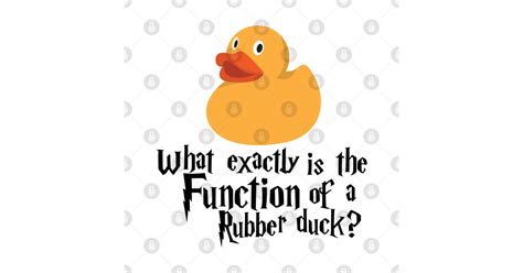 What Exactly Is The Function Of A Rubber Duck Harry Potter T Shirt