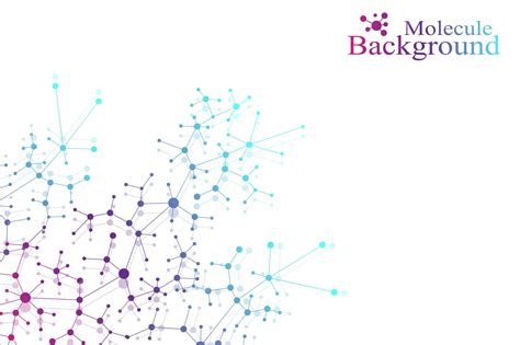 Premium Vector Structure Molecule Atom Dna And Communication Background Concept Of Neurons