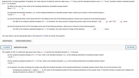 Solved Suppose That In A Large Population Of Students The