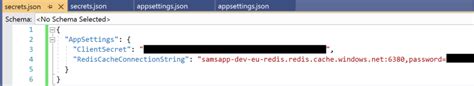 Using Secrets Safely In Development With Net Core Sam Learns Azure