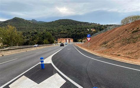 Las obras en el Eix Diagonal entre Vilafranca del Penedès e Igualada
