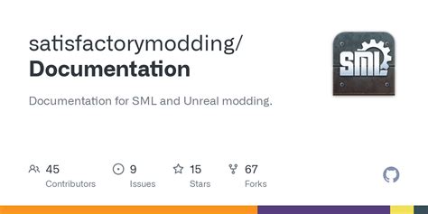 documentation index adoc at master · satisfactorymodding documentation