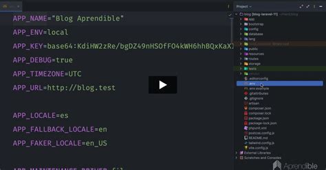 Lección 34 Qué Son Variables De Entorno En Laravel Curso De Laravel