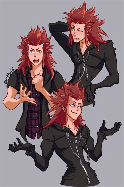 Kingdom Hearts Sprites Axel