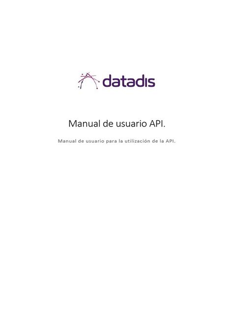 Manual Api Privada Y Agregada Pdf Json Internet