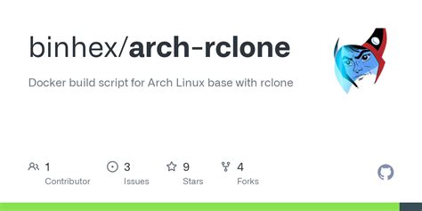 github binhex arch rclone docker build script for arch linux base