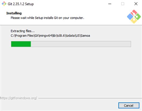 Installation Of Git On Windows Server