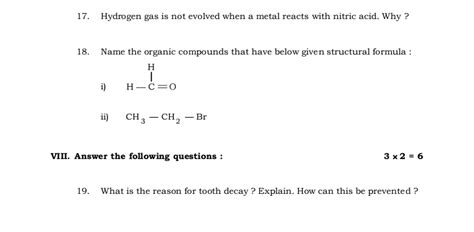 Hydrogen Gas Is Not Evolved When A Metal Reacts With Nitric Acid Why N