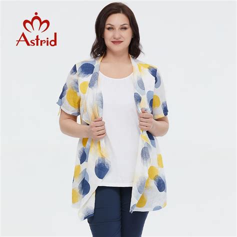 Купити Жіночі блузки сорочки Astrid Новинка 2023 року підроблені топи з двох частин Повсякденні