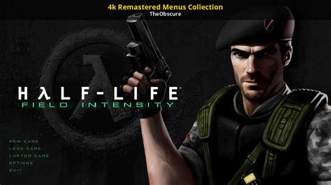 4k Remastered Menus Collection Mod For Half Life Hl Mods
