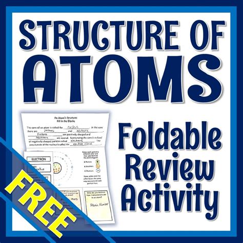 Structure Of Atoms Activity Flying Colors Science