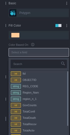 [bug] when exporting a map as json colorfield didn t show right