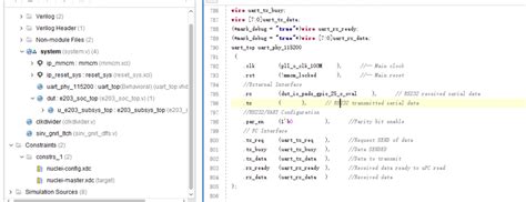 蜂鸟e203系列—— uart 设计 蜂鸟e203 uart接口 csdn博客