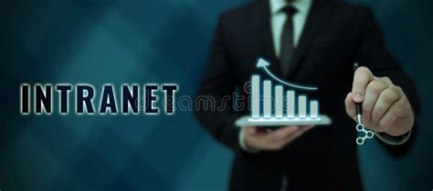 Conceptual Caption Intranet Internet Concept Local Or Restricted