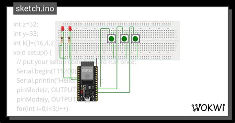 熊正喜 期末 Wokwi Esp32 Stm32 Arduino Simulator