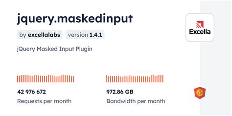 Jquery Maskedinput Cdn By Jsdelivr A Cdn For Npm And Github