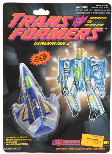 Skyscorchers Afterburner Transformers G2 Decepticon Collectors