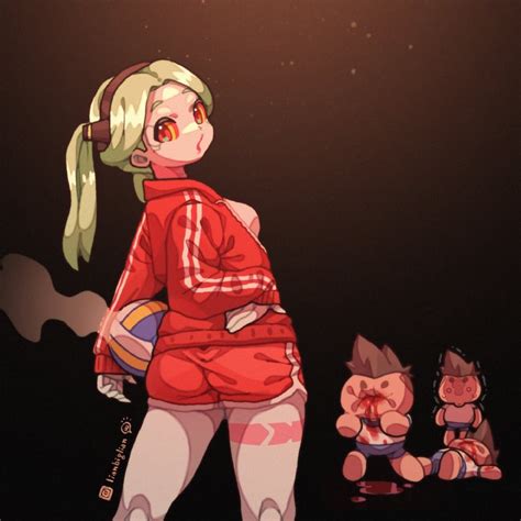 Rebecca And David Martinez Cyberpunk And More Drawn By Lianbiglian Danbooru